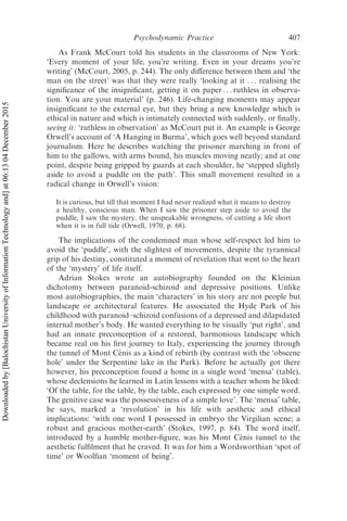 Psychoanalytic article | PDF