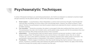 Psychoanalytic Criminology | PPTX