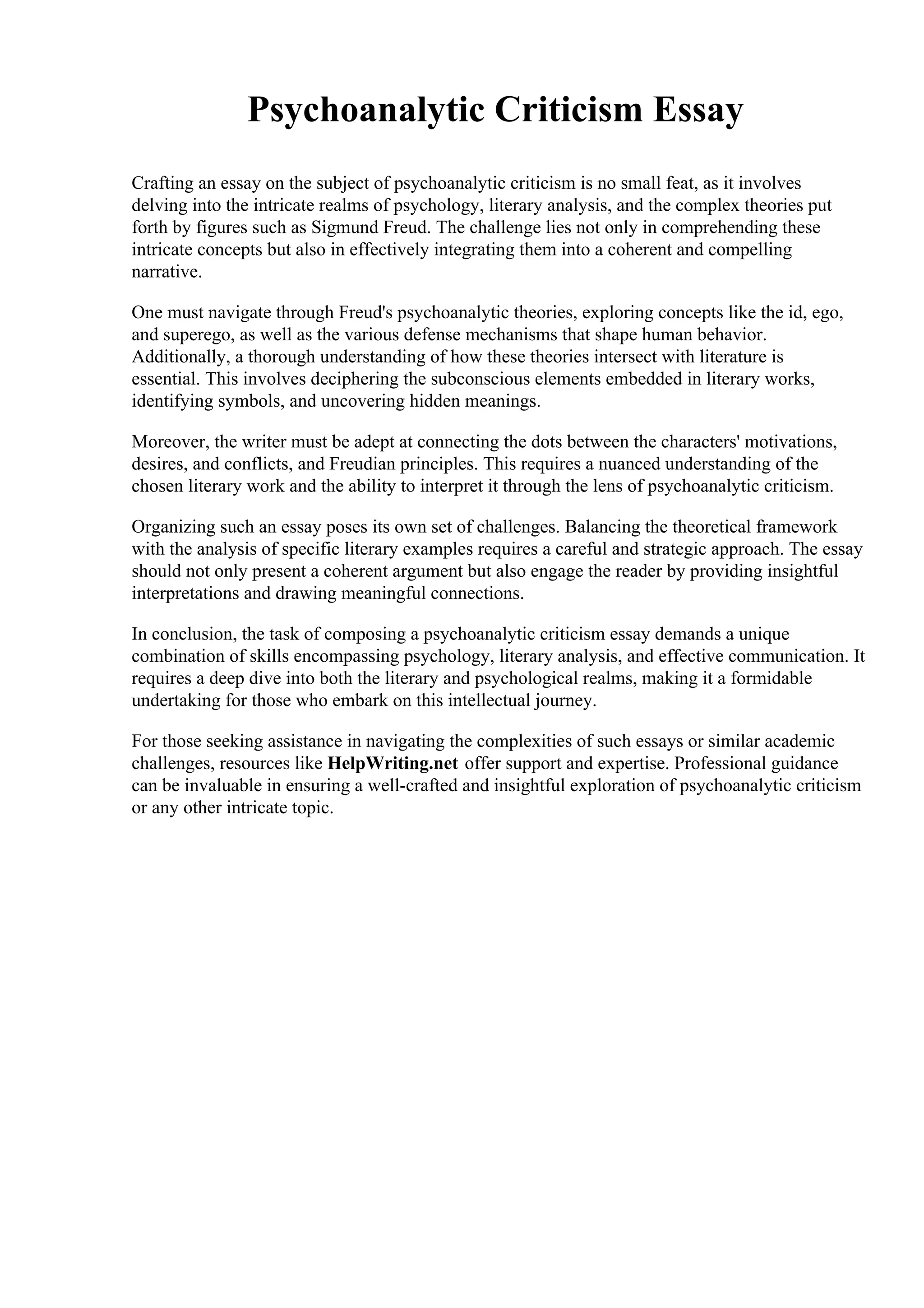 Psychoanalytic Criticism Essay.pdf