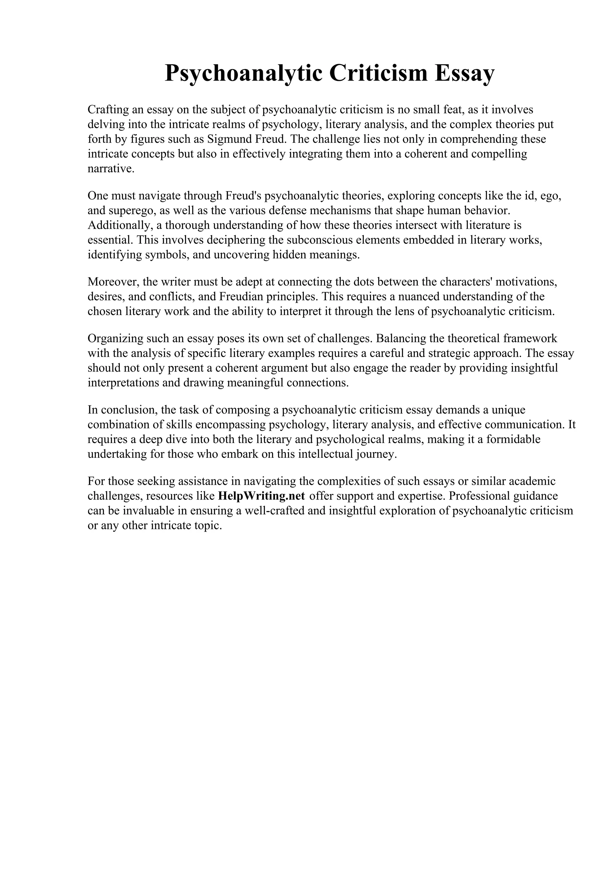 Psychoanalytic Criticism Essay.pdf