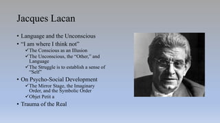 Psychoanalytic literary theory | PPTX | Books and Literature