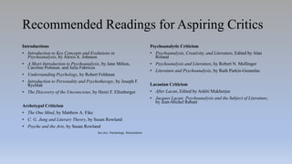 Psychoanalytic literary theory | PPTX