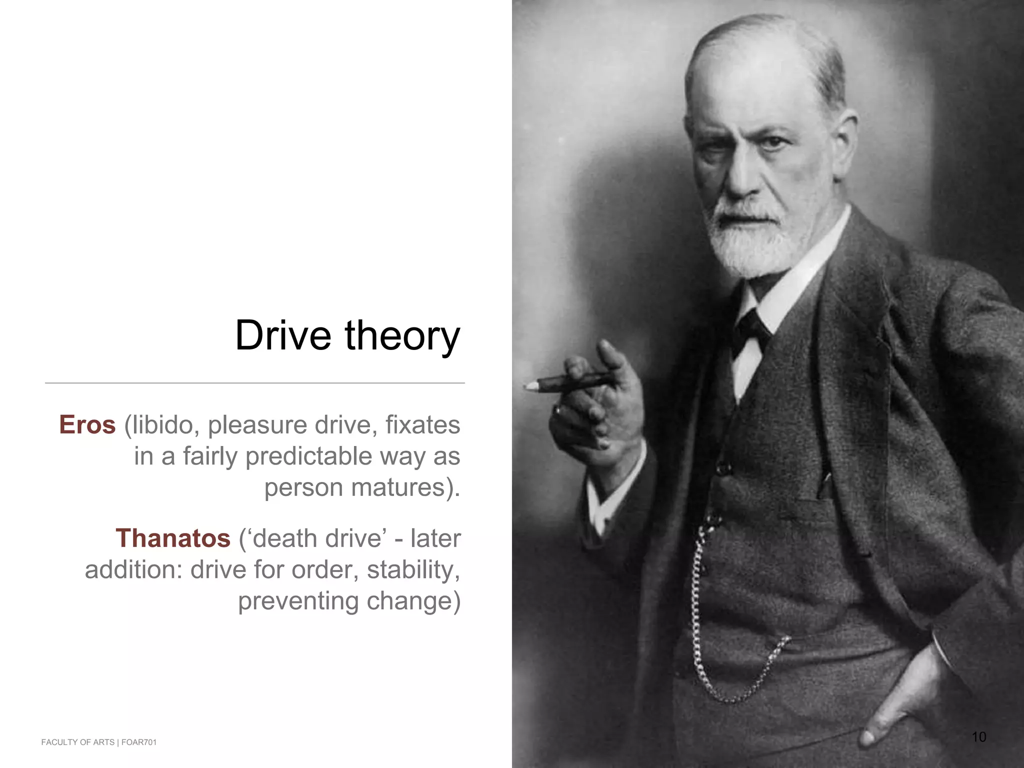 FOAR 701: Psychoanalytic paradigm overview | PPT