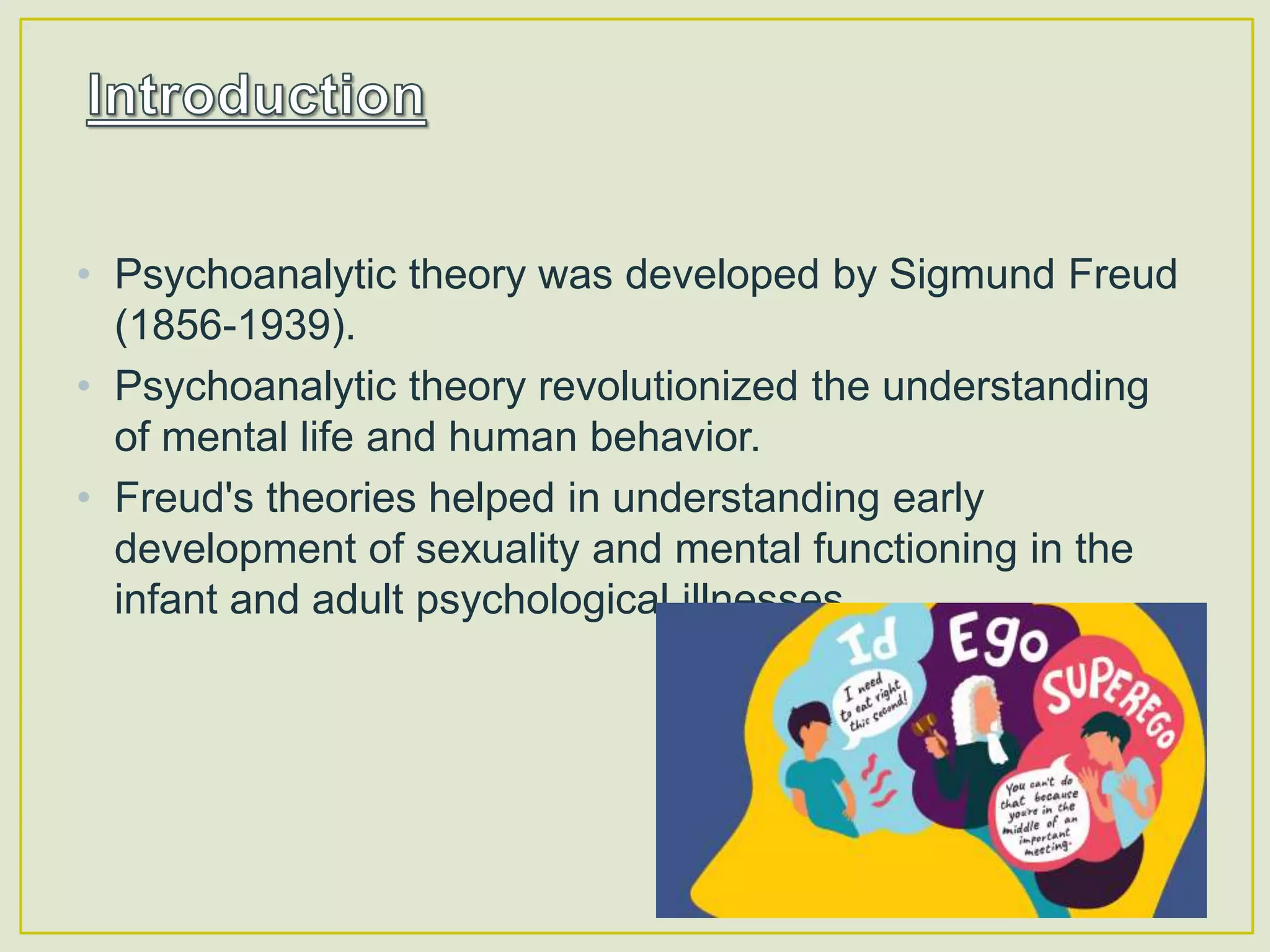 Psychoanalytic theories | PPT