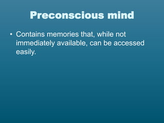 Psychoanalytic Theory.pptx | Family and Relationships