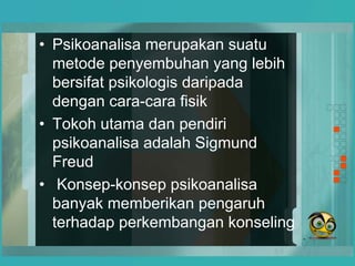 Teori Psikoanalisa (sigmund freud) | PDF