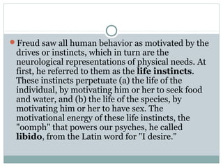 Psychoanalytic theory unconscious mind.doc