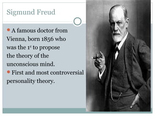 Psychoanalytic theory unconscious mind.doc