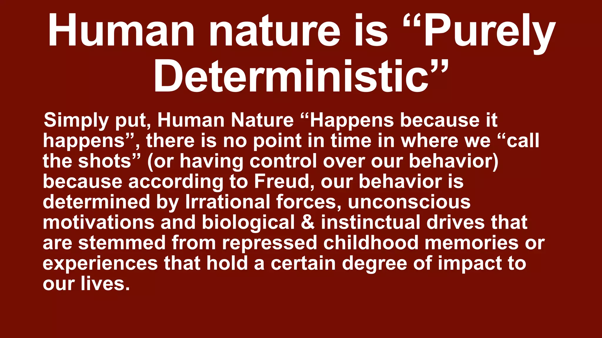 Sigmund Freud and The Psychoanalytic Therapy 101 | PPTX