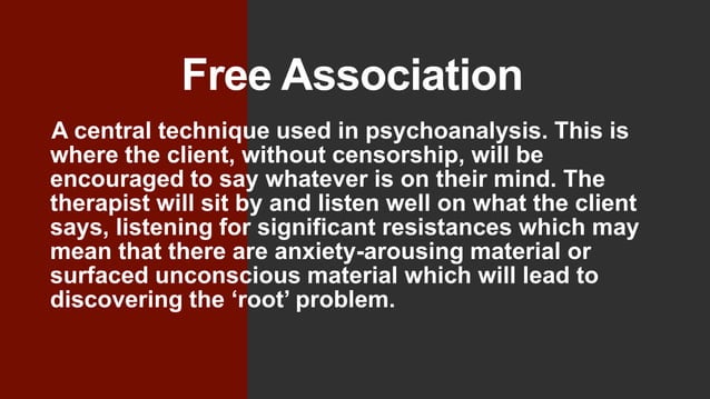 Sigmund Freud and The Psychoanalytic Therapy 101 | PPTX | Mental Health ...