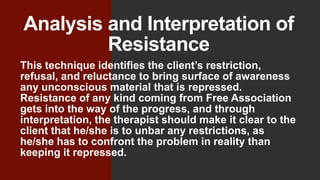 Free Association Technique