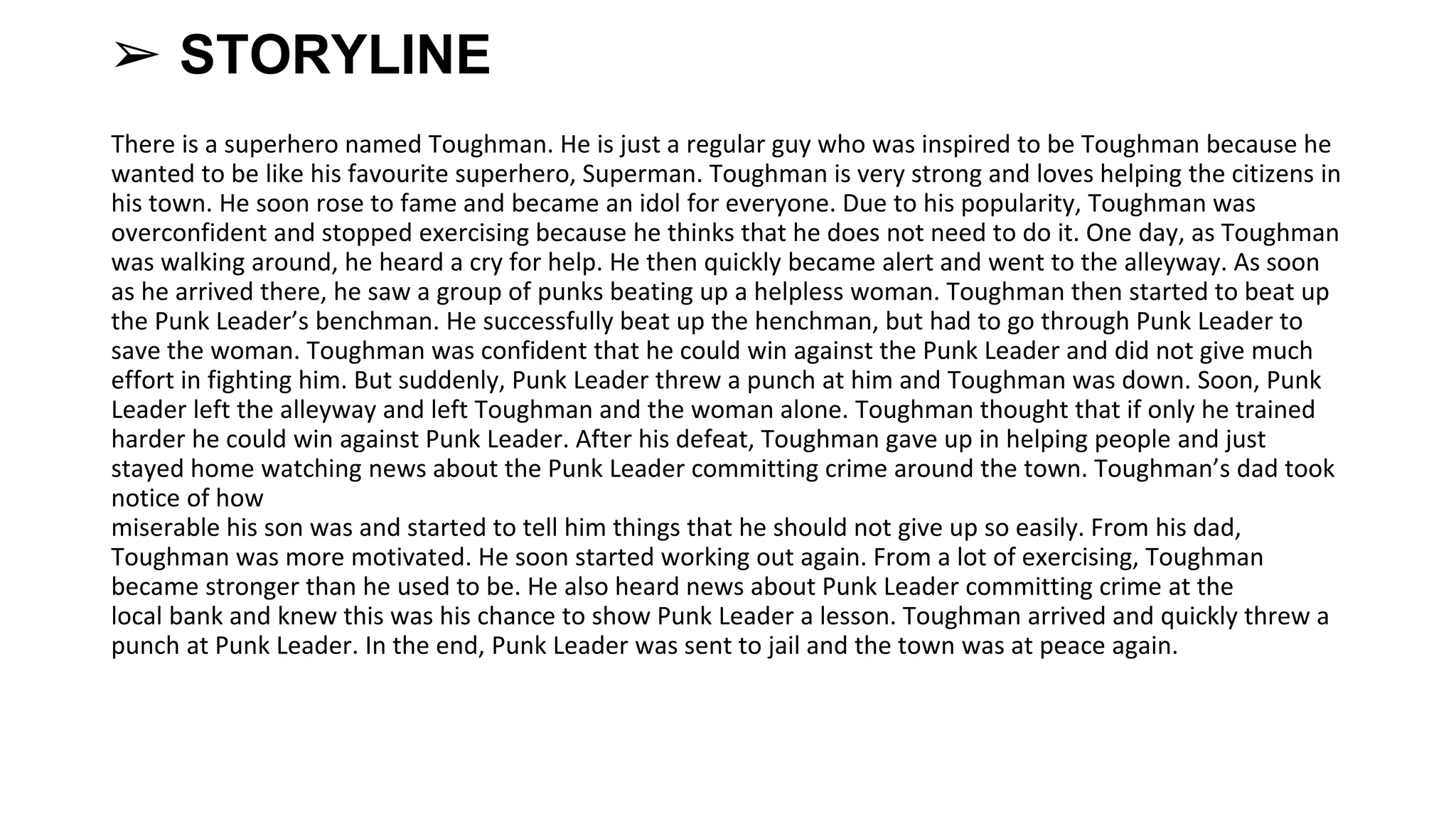 Psycho assignment 2 - comic strip | PPTX | Hard Rock | Rock Music