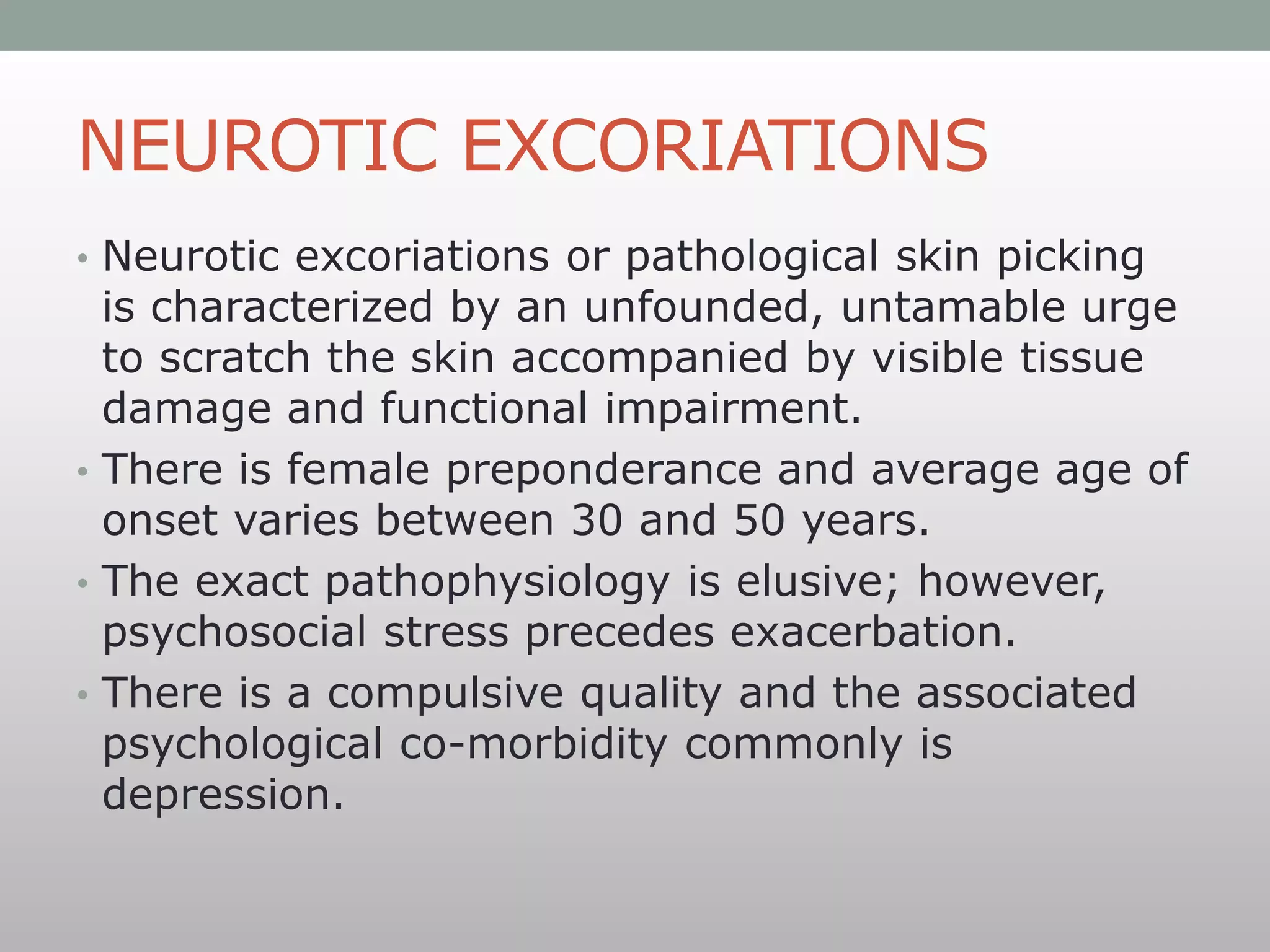 Psychodermatology | PPTX