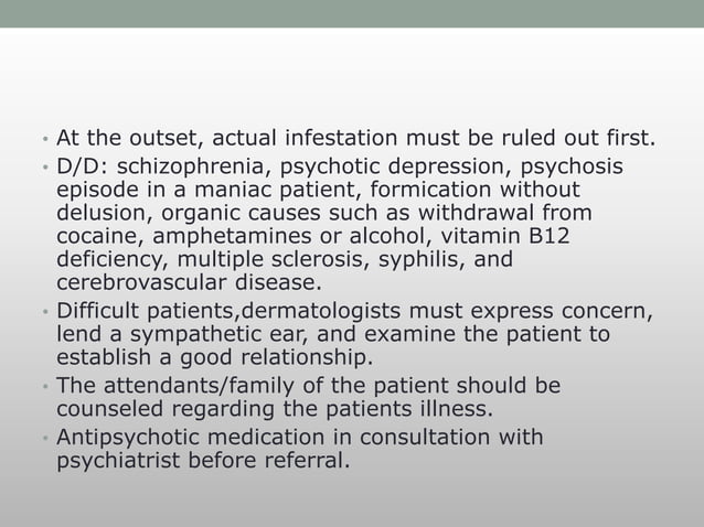 Psychodermatology | PPTX | Skin and Dermatology | Diseases and Conditions