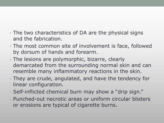 Psychodermatology | PPTX | Skin and Dermatology | Diseases and Conditions
