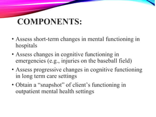 Psychodiagnostics procedure and techniques. | PPTX