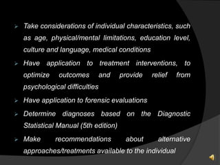 Psychodiagnostic technique | PPTX