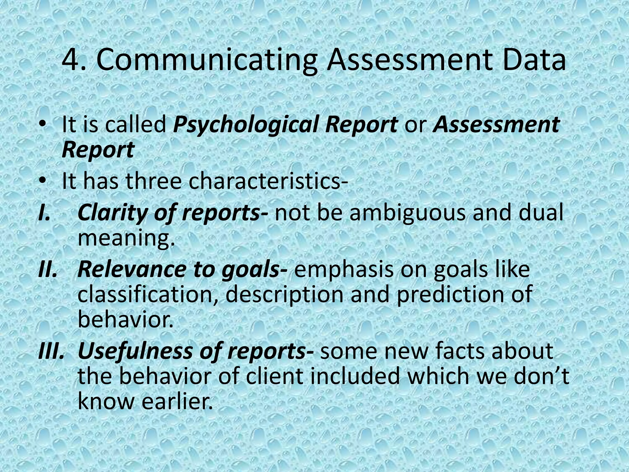 Psychodiagnostic technique[1] | PPTX