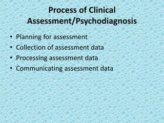 Psychodiagnostic technique[1] | PPTX