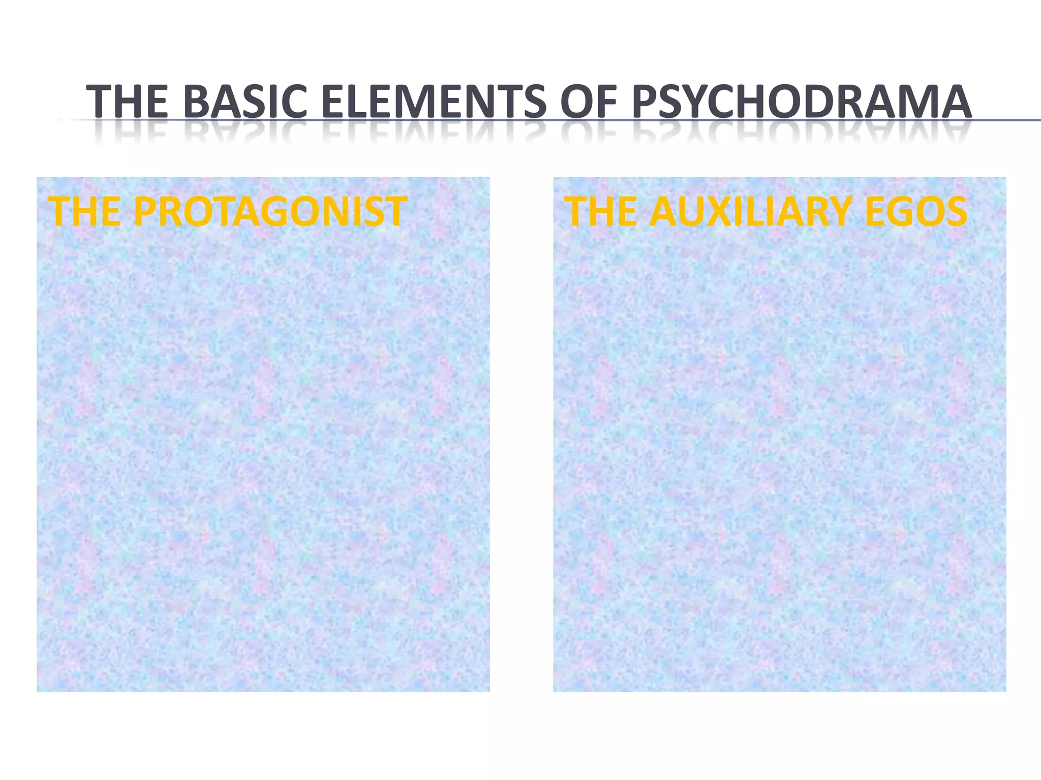 Psychodrama | PPTX