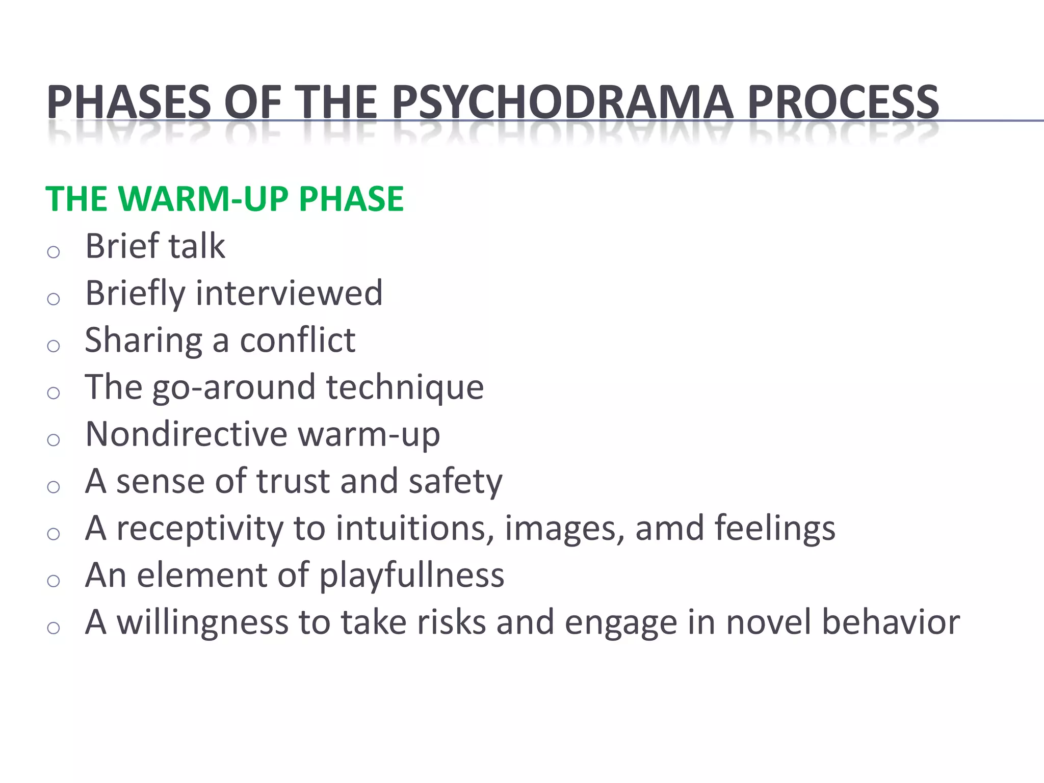 Psychodrama | PPTX