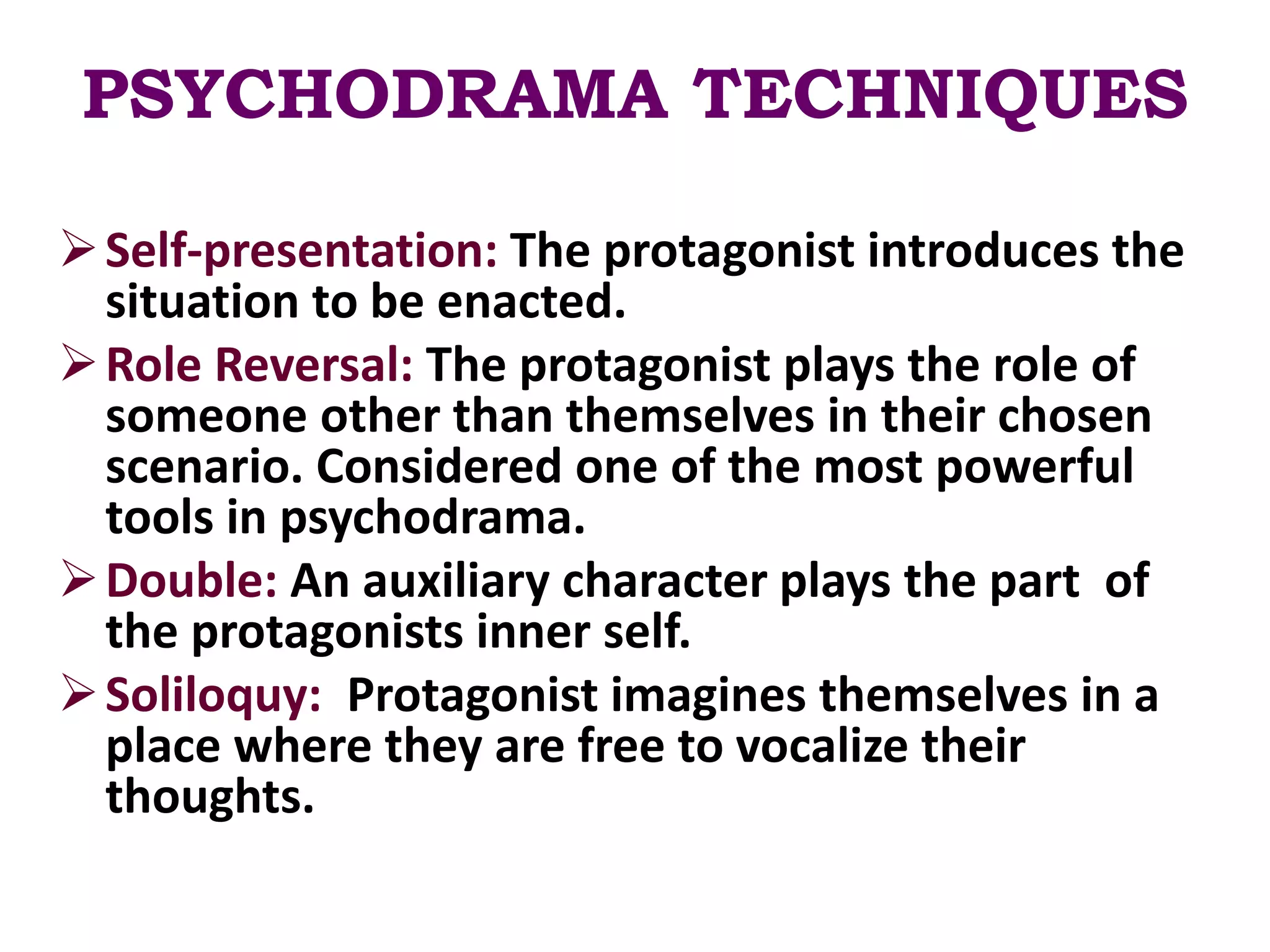 PSYCHODRAMA | PPTX