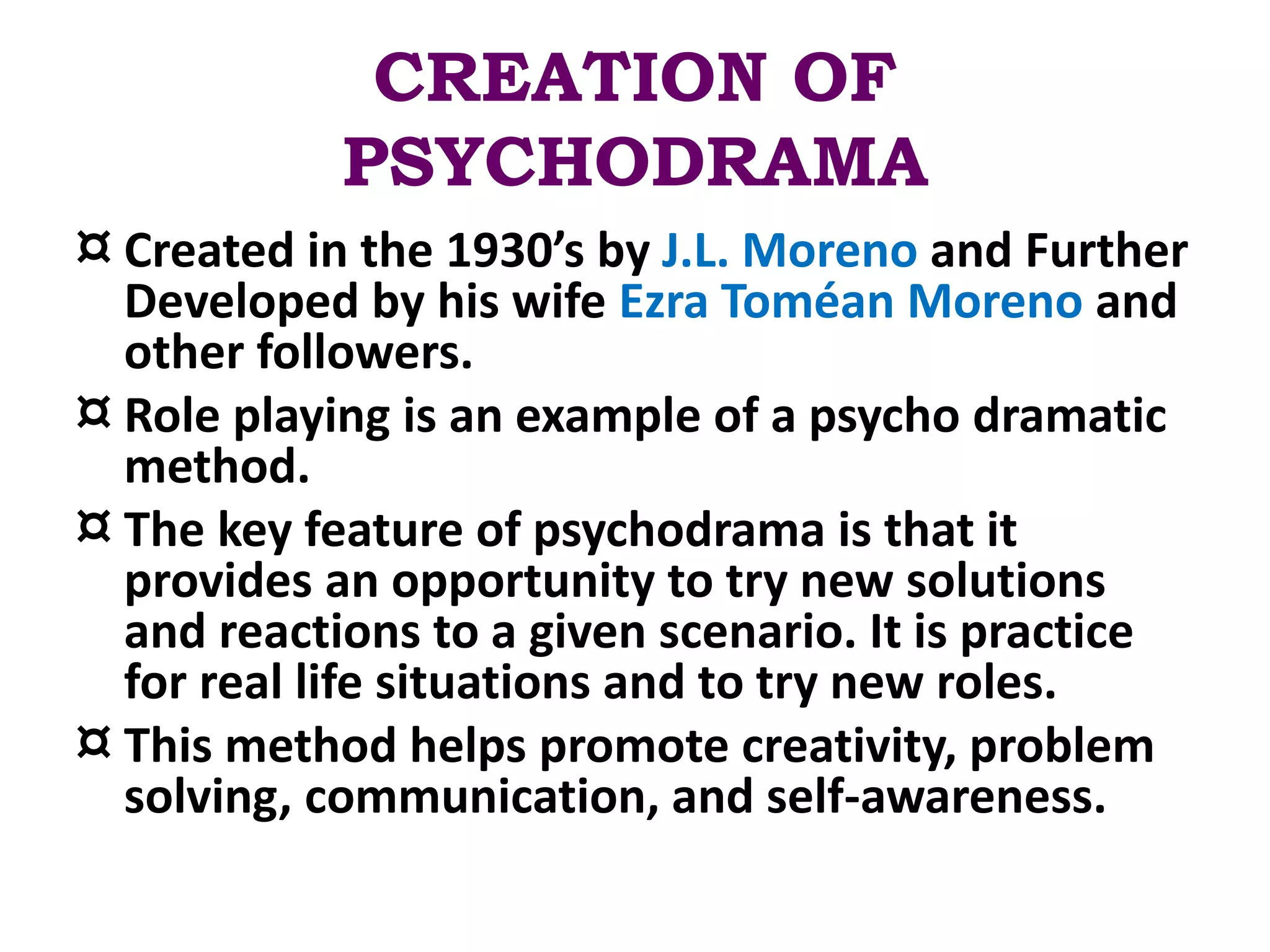 PSYCHODRAMA | PPTX