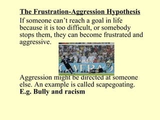 Psychodynamic Explanation Of Aggression | PPT
