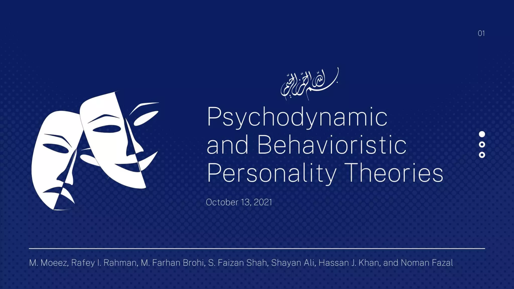 Psychodynamic and Behavioristic Personality Theories | PPT