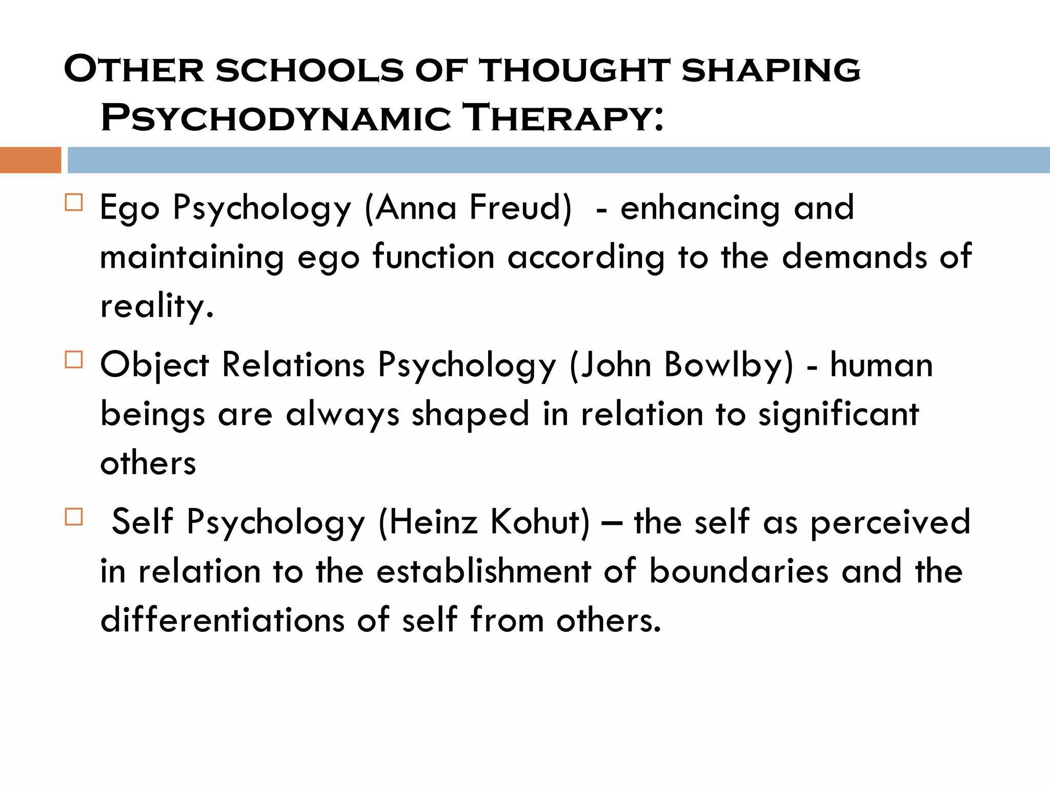 Psychodynamic Approach | PPT