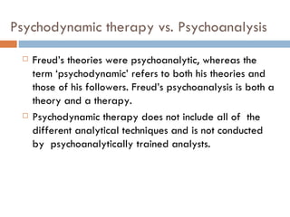 Psychodynamic Approach | PPT