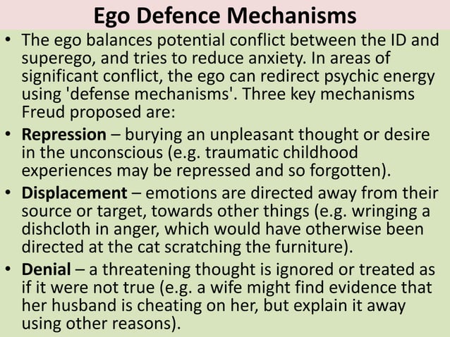 PSYCHODYNAMIC APPROACH.pptx | Mental Health | Diseases and Conditions