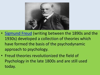 PSYCHODYNAMIC APPROACH.pptx | Mental Health | Diseases and Conditions
