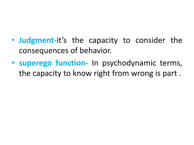 Psychodynamic formulation | PPTX