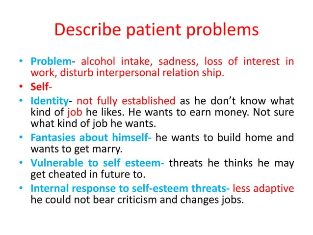 Psychodynamic formulation | PPTX