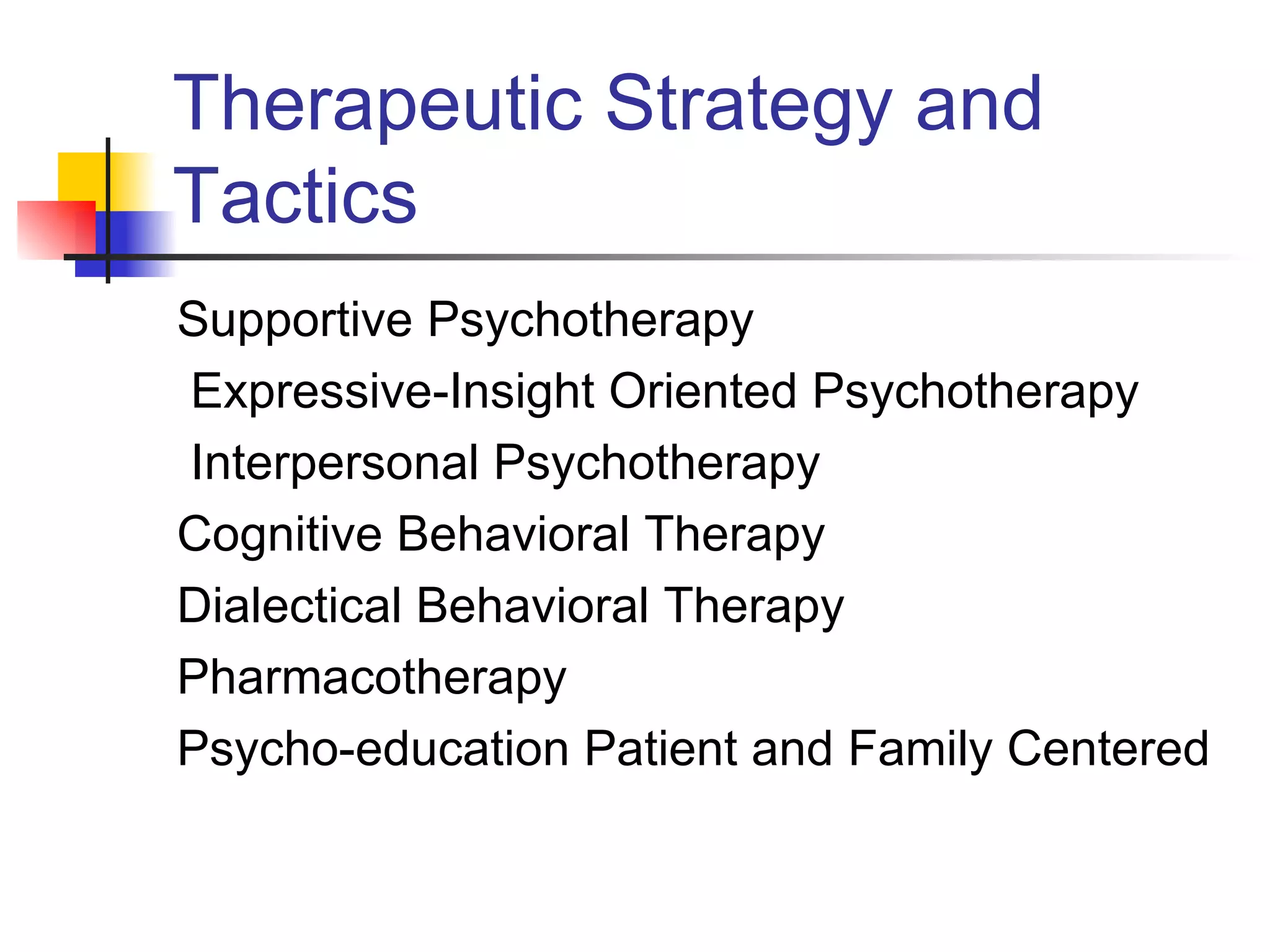 Psychodynamic Formulation Revised | PPT