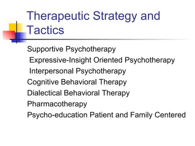 Psychodynamic Formulation Revised | PPT