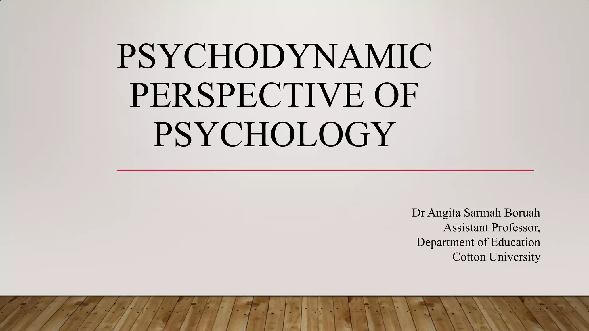 Psychodynamic Perspective of Psychology.pdf