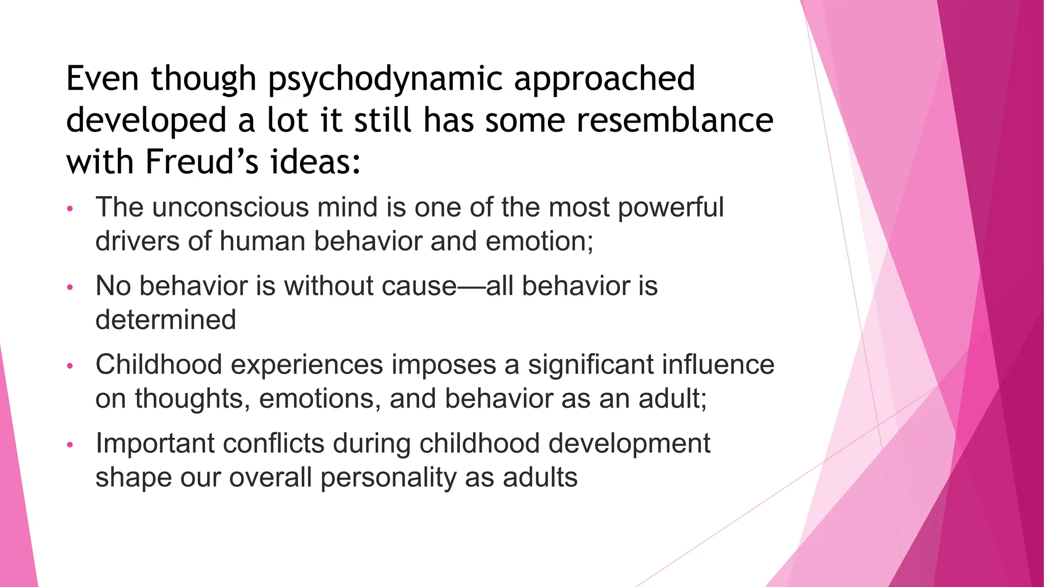Psychodynamic therapy.pptx by syeda zahra shah | PPTX