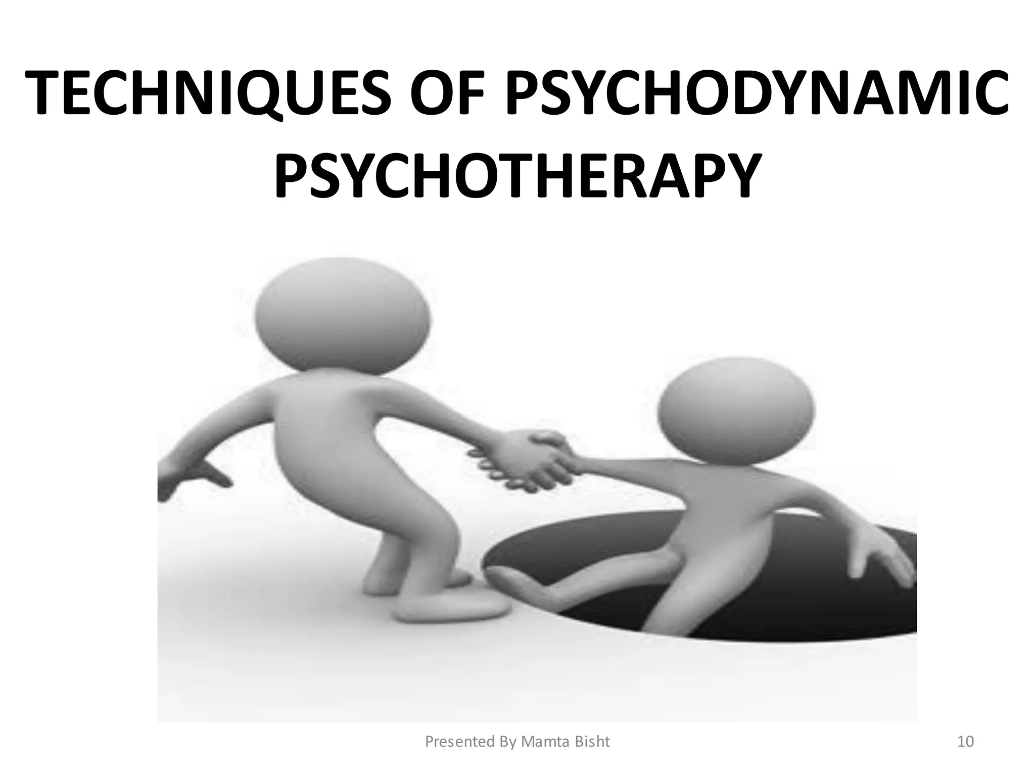 Psychoanalytic psychotherapy | PDF