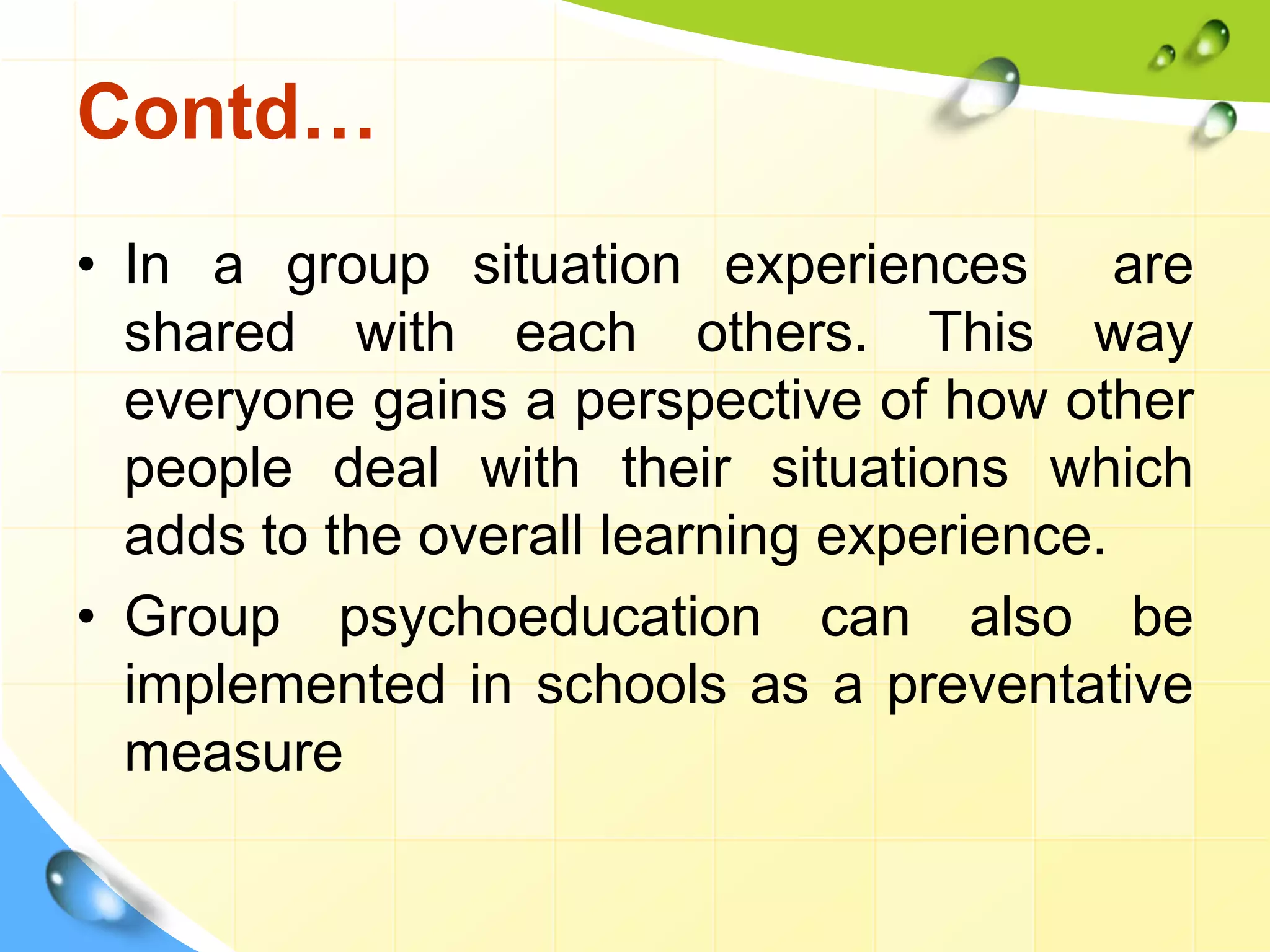Psychoeducation | PPTX
