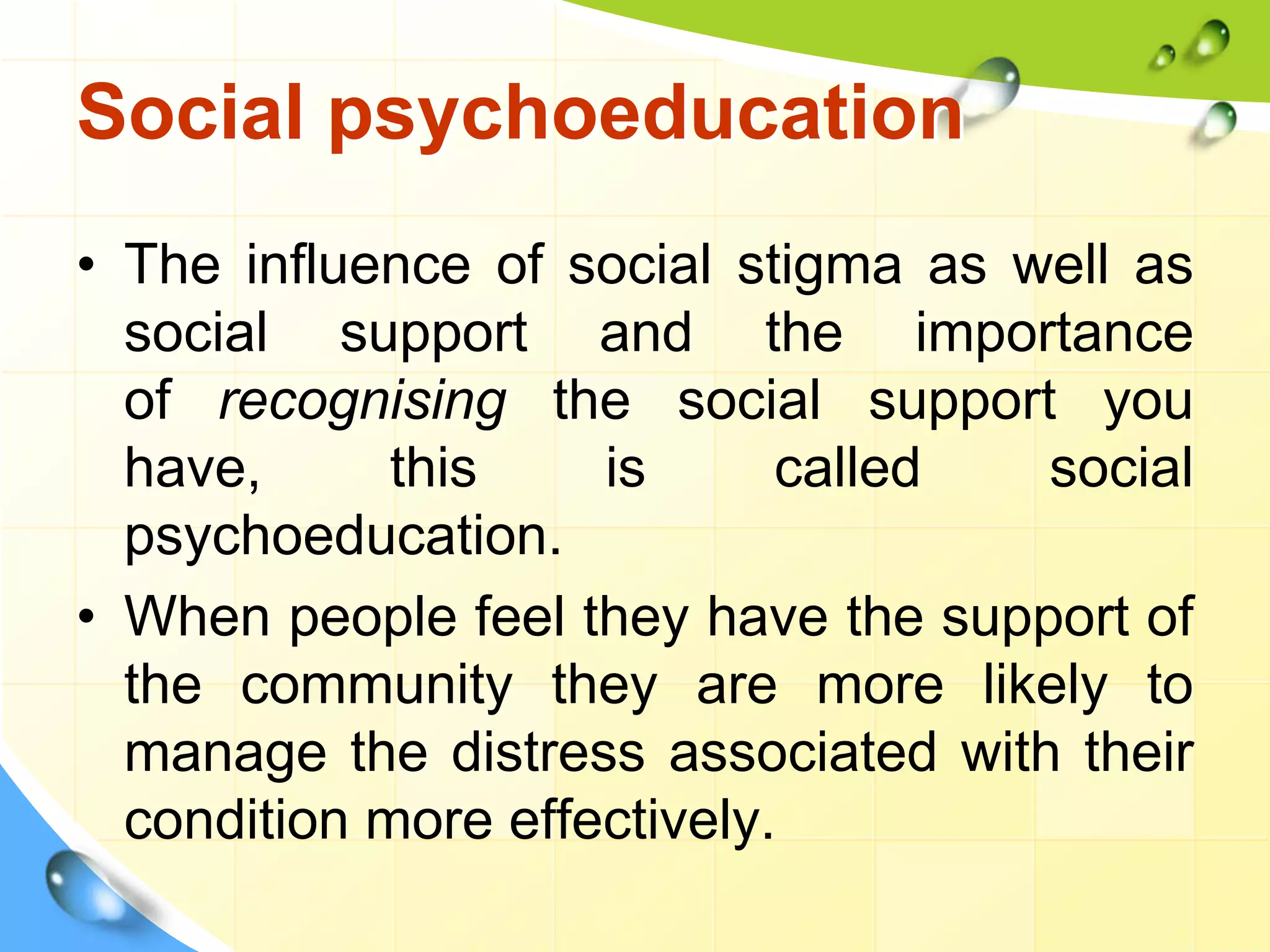 Psychoeducation | PPTX