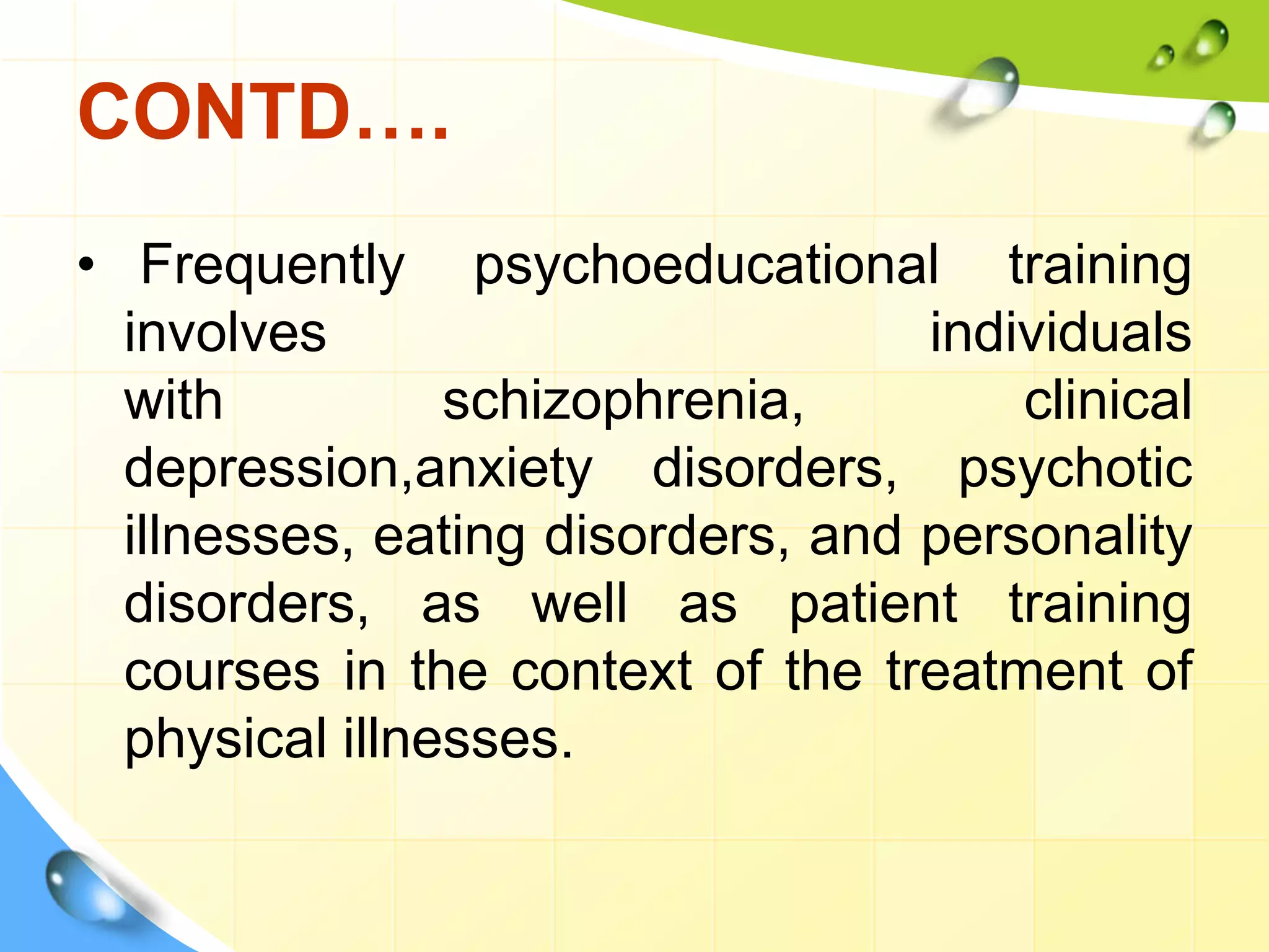 Psychoeducation | PPTX