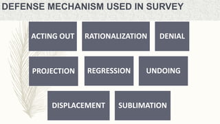 DEFENSE MECHANISM | PPTX