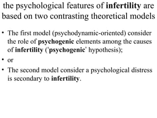 Psychogenic infertility | PPT