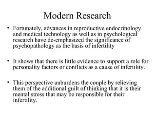 Psychogenic infertility | PPT