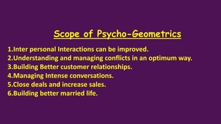 Psycho geometrics | PPTX