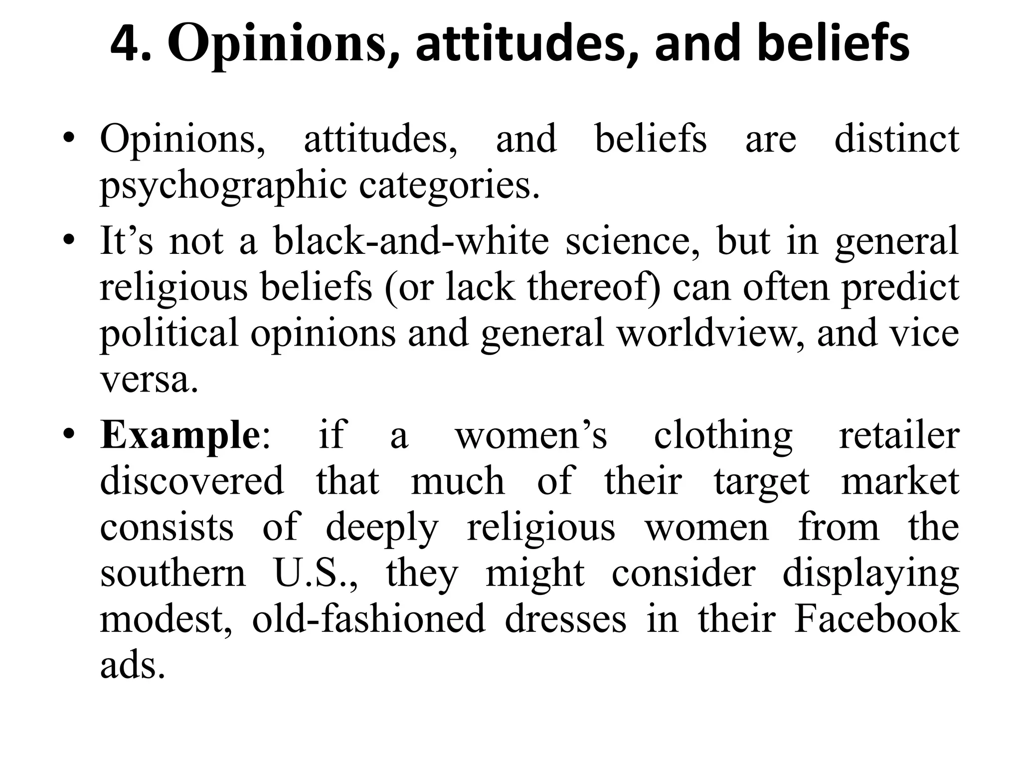 Psychographic profile of indian shoppers | PPTX