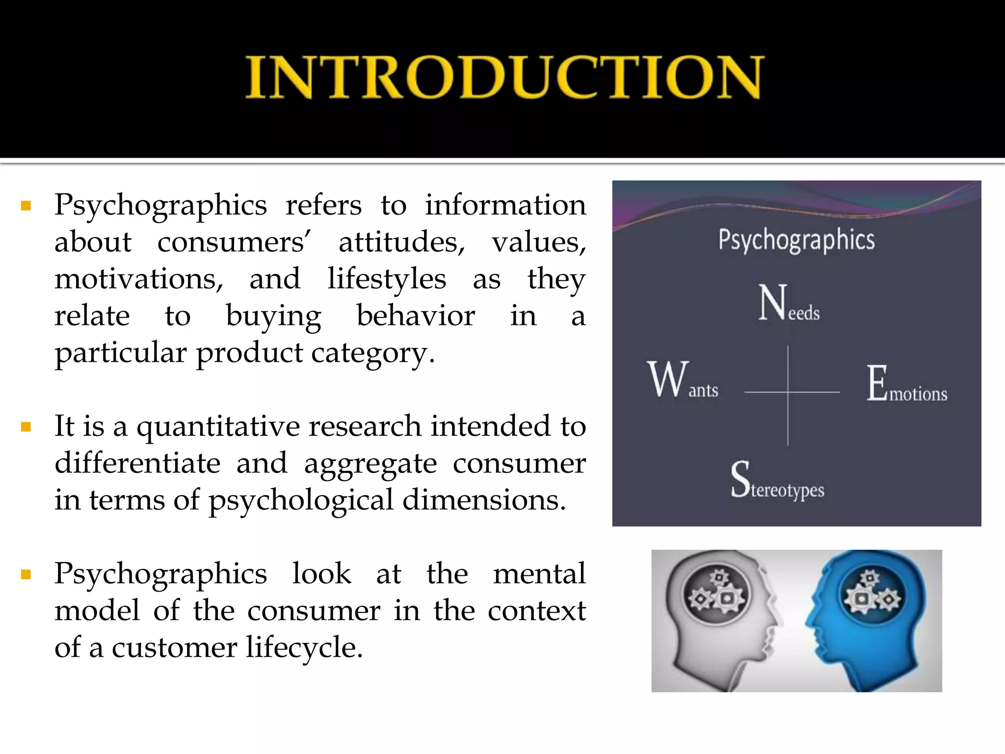 Psychographics | PPTX