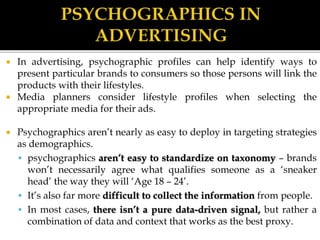 Psychographics | PPTX | Marketing and Advertising | Business
